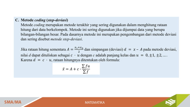 BAB 2 UKURAN PEMUSATAN DAN PENYEBARAN DATA BERKELOMPOK.pptx