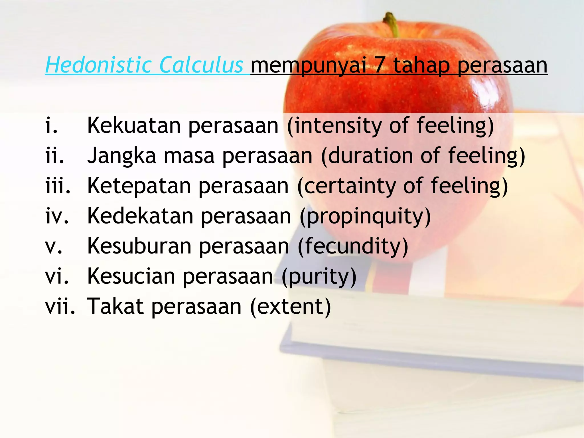 Bab 2 utilitarianisme | PPT