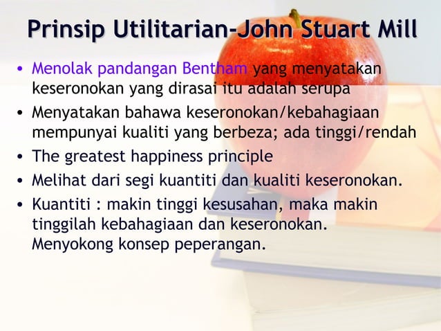 Bab 2 utilitarianisme | PPT