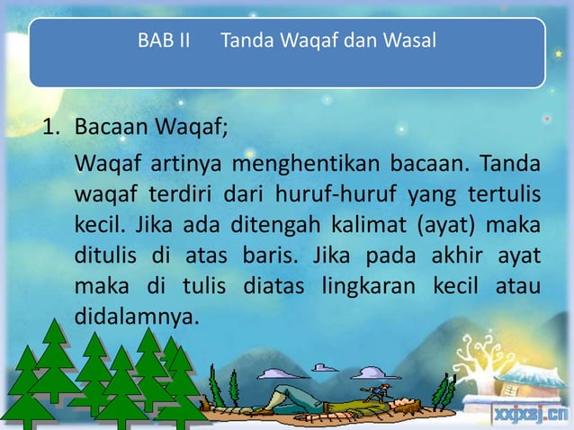 Bab 2 waqaf wasal | PPTX