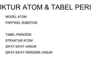 ringkasan Bab 3 Kimia | PPT
