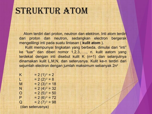 Struktur atom & tabel periodik | PPT