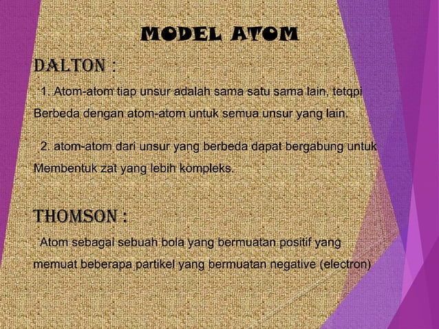 Struktur atom & tabel periodik | PPT