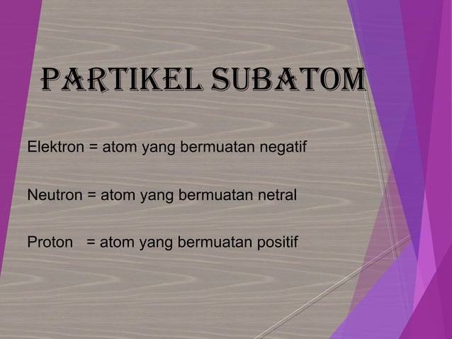 Struktur atom & tabel periodik | PPT