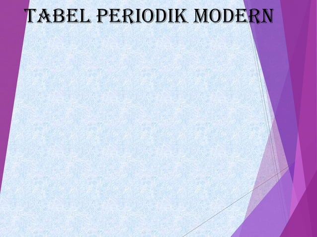 Struktur atom & tabel periodik | PPT