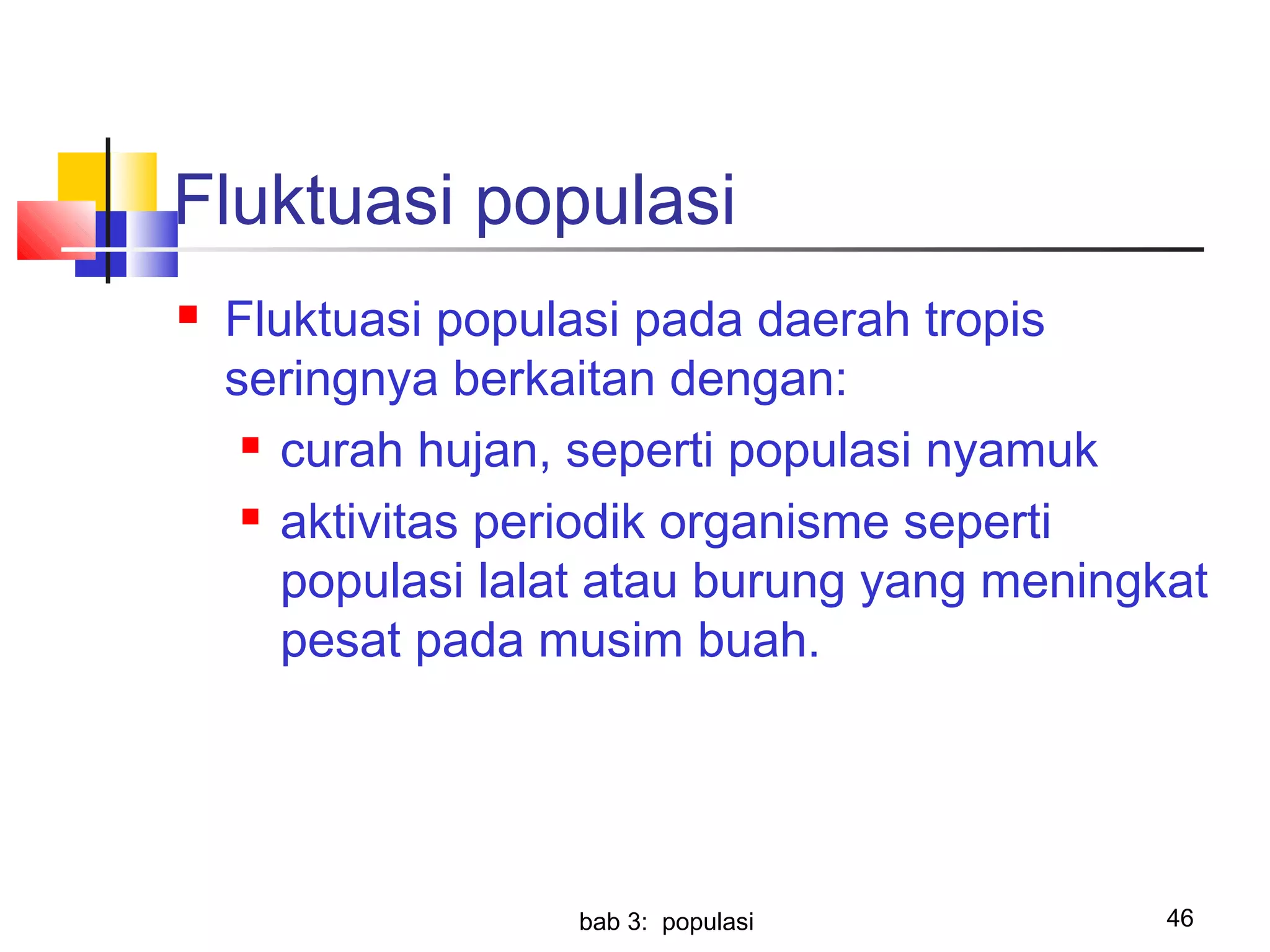 Bab 3. populasi dalam ekosistem | PPT