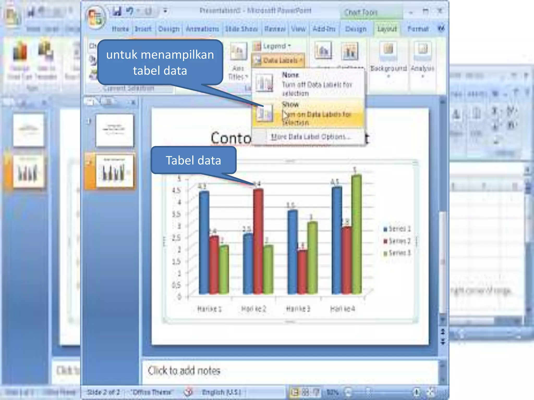 Materi TIK kelas 9 "Membuat tabel,grafik,dan diagram organisasi" | PPT