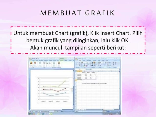 Bab 3 :MENAMBAHKAN TABEL GRAFIK DAN DIAGRAM | PPTX