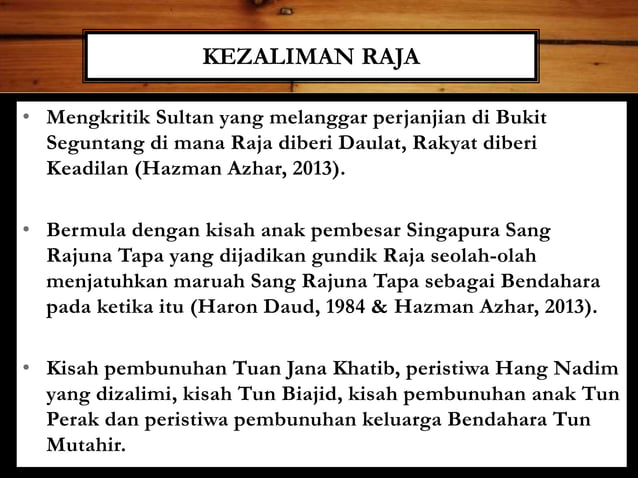 Sulalatus Salatin/Wacana Sejarah Melayu | PPTX