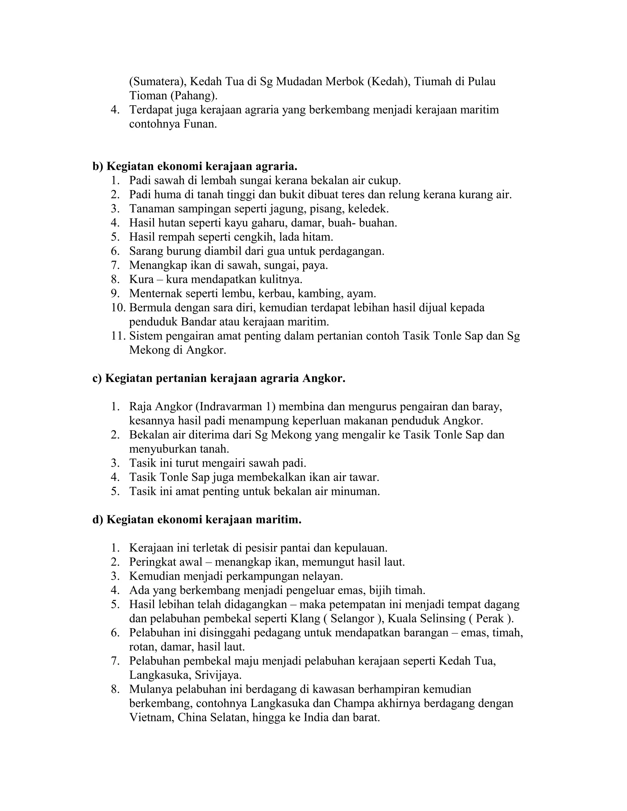 SEJARAH TINGKATAN 4 | DOC