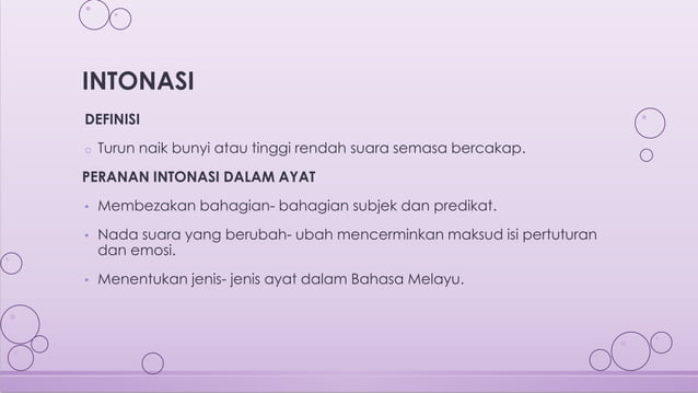 MPU 1212 (Bab 3: INTONASI) | PDF