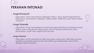 MPU 1212 (Bab 3: INTONASI) | PDF