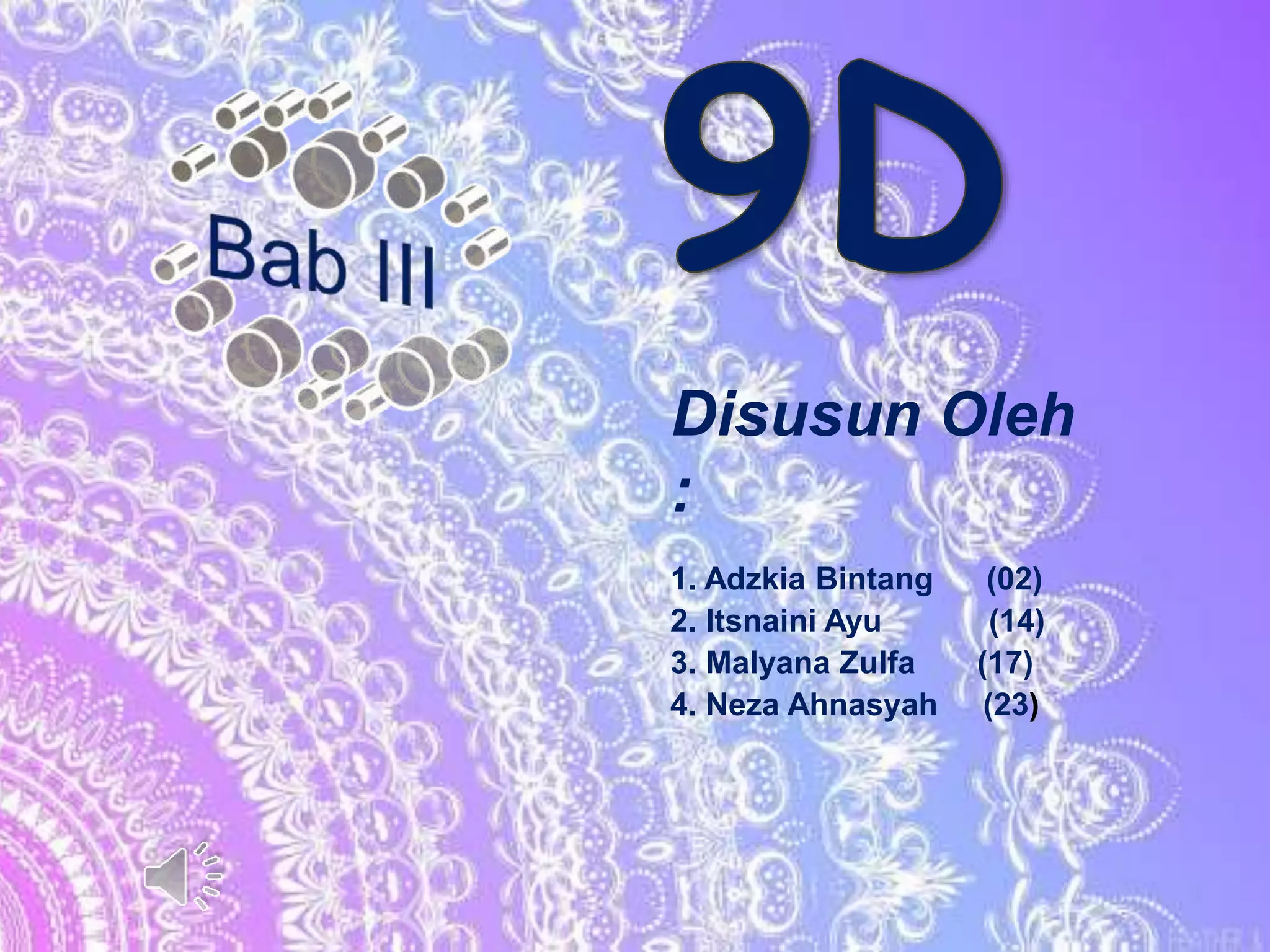 PPT TIK BAB 3 KELAS 9 | PPT