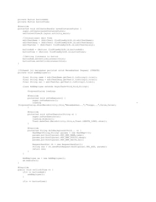 CRUD pada Android Studio menggunakan MySQL | PDF