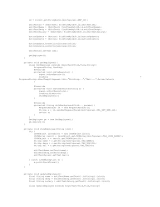 CRUD pada Android Studio menggunakan MySQL | PDF
