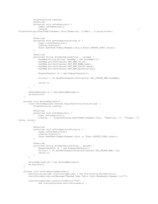 CRUD pada Android Studio menggunakan MySQL | PDF
