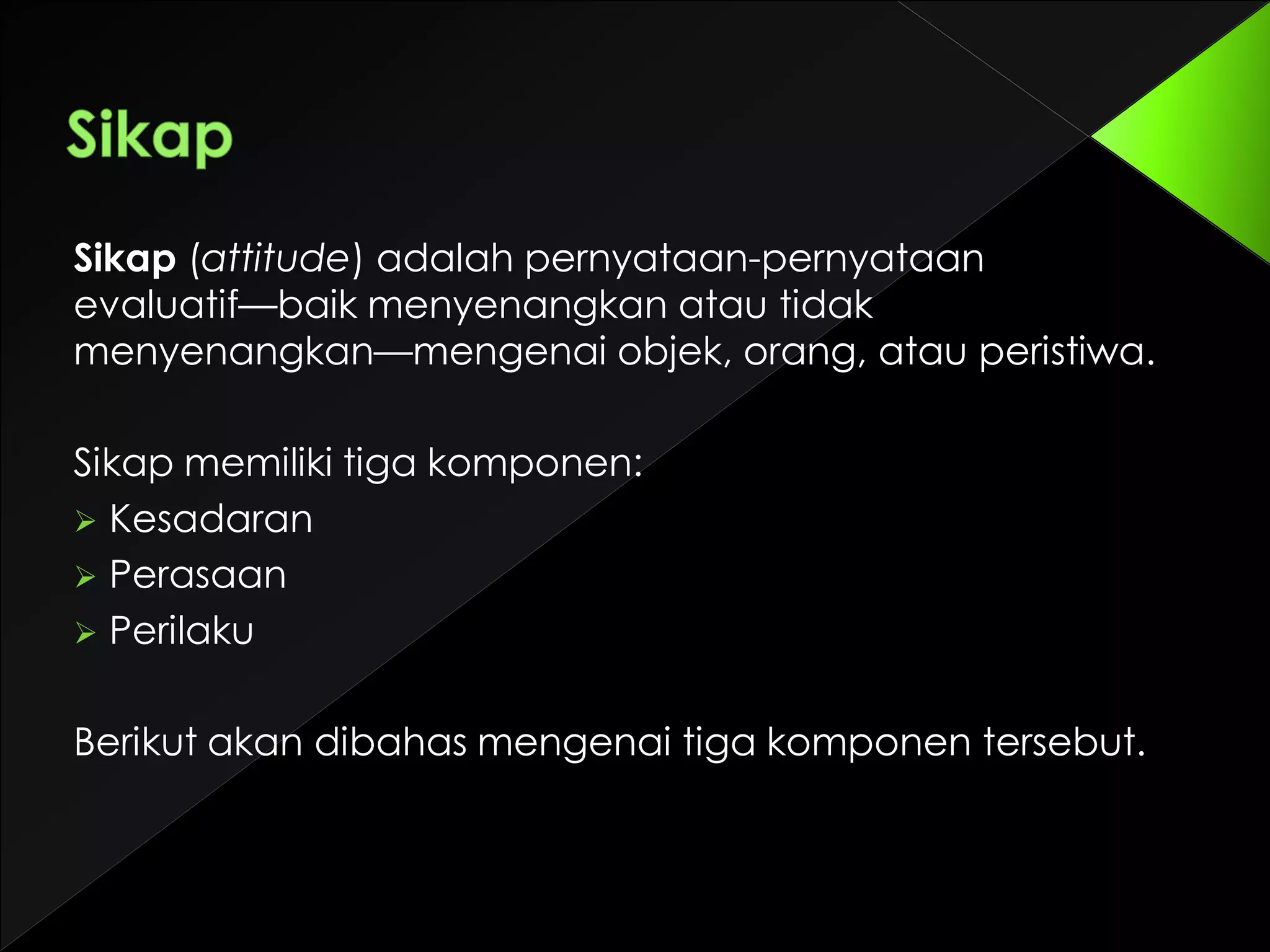 Sikap dan Kepuasan Kerja | PDF