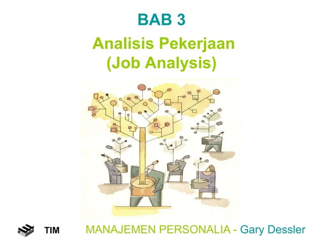Bab 3 - Analisis Pekerjaan (Job Analysis) | PPS