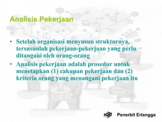 Bab 3 - Analisis Pekerjaan (Job Analysis) | PPS