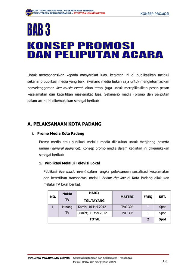 Bab 3 dok tek btl 2012-konsep promosi | DOC