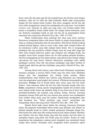 Bab 3 filsafat idealisme dan realisme | PDF
