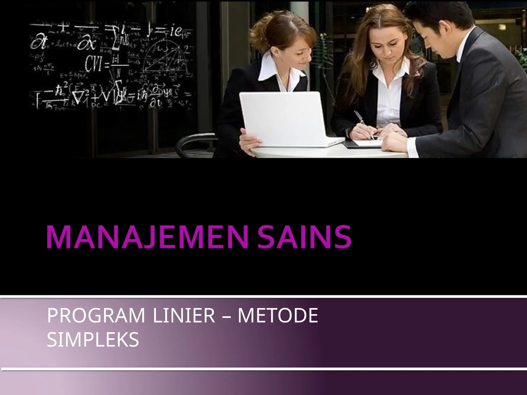 BAB LP metode simplex operation research | PPT