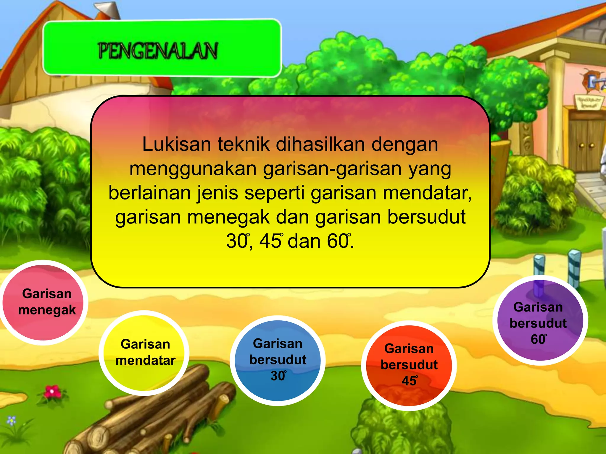 Bab 3 lukisan teknik-jenis garisan | PPTX