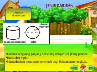 Bab 3 lukisan teknik-jenis garisan | PPTX