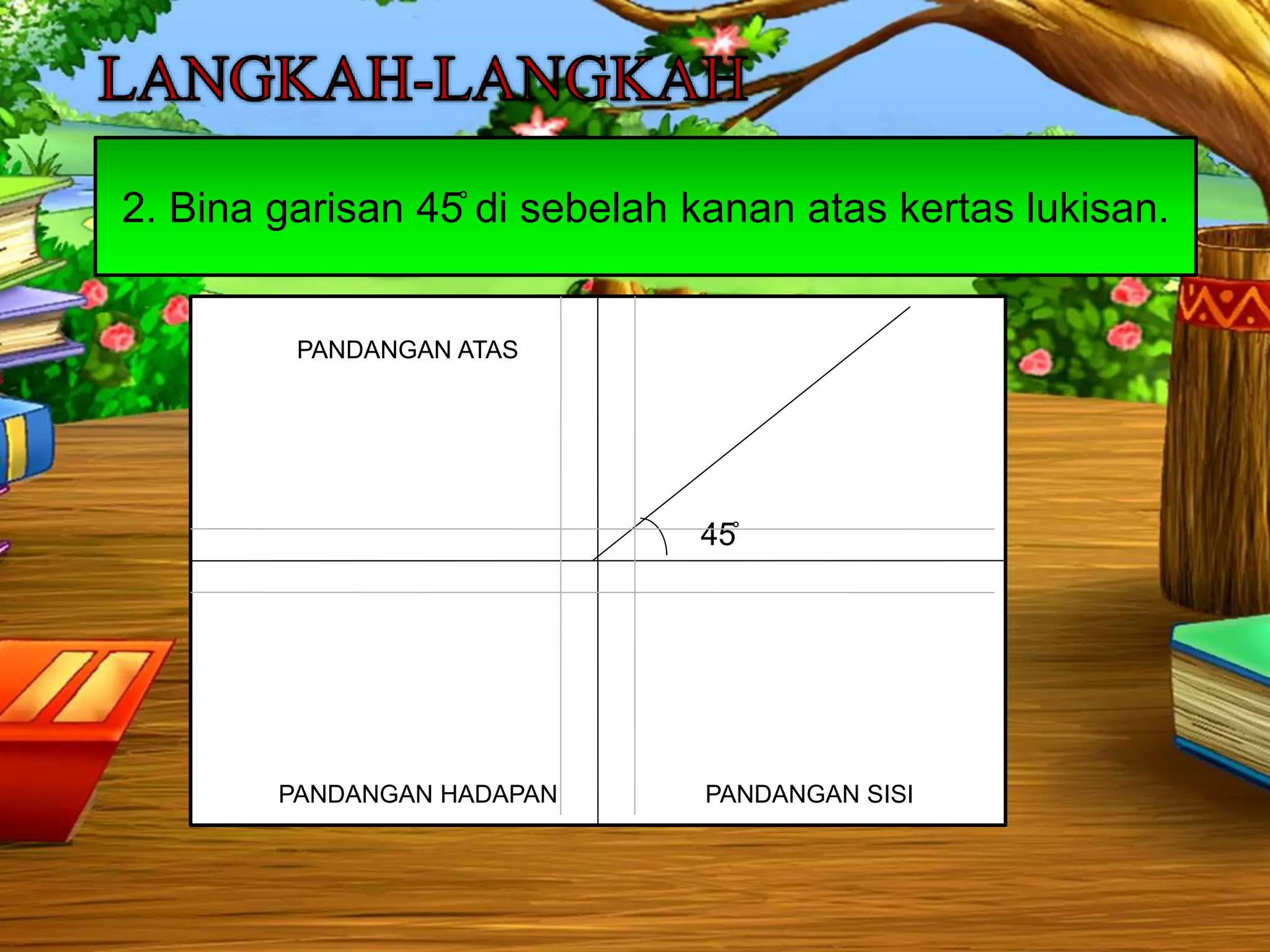 Bab 3 lukisan teknik - unjuran ortografik | PPTX