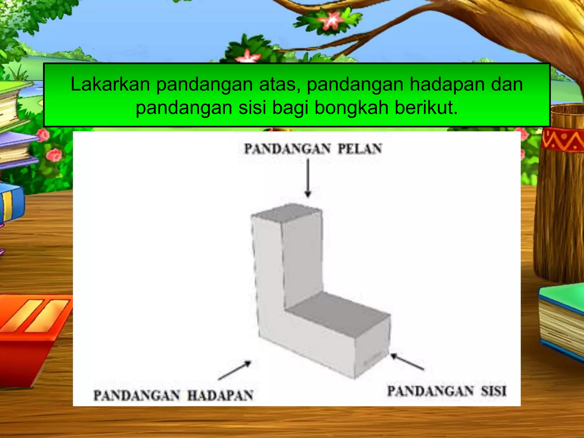 Bab 3 lukisan teknik - unjuran ortografik | PPTX