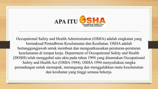 Chapter 3 - OSHA | PPTX