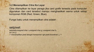 Bab3 pengolahan citra digital | PPTX