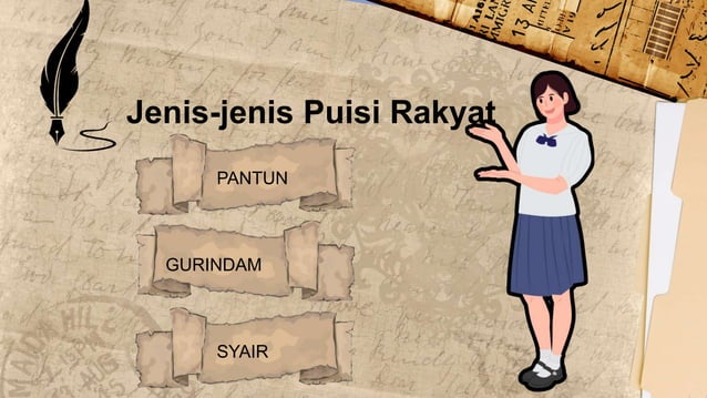 Bab 3-Puisi Rakyat materi SMP kelas VII.pptx