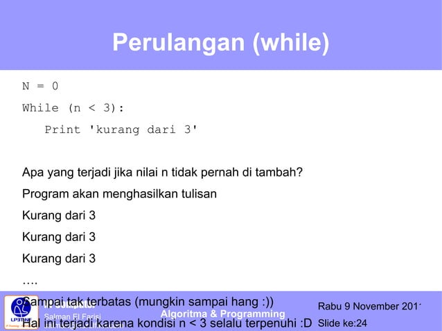 Bab3 tipe-data-control | PPT