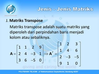 Bab 3(1) matriks | PPTX