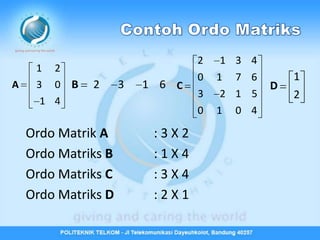 Bab 3(1) matriks | PPTX