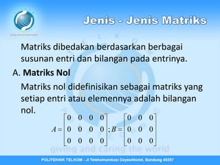 Bab 3(1) matriks | PPTX