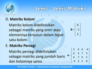 Bab 3(1) matriks | PPTX
