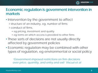 The Economics of Regulation | PDF