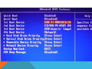 SSK1043 Senibina Komputer Bab 3a BIOS | PPT