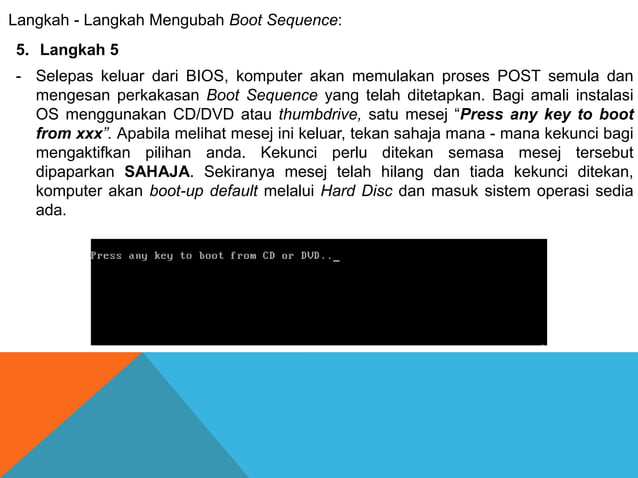 SSK1043 Senibina Komputer Bab 3a BIOS | PPT