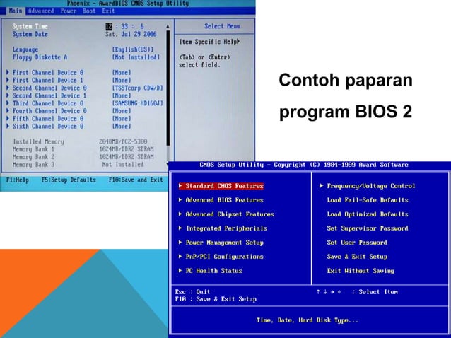 SSK1043 Senibina Komputer Bab 3a BIOS | PPT