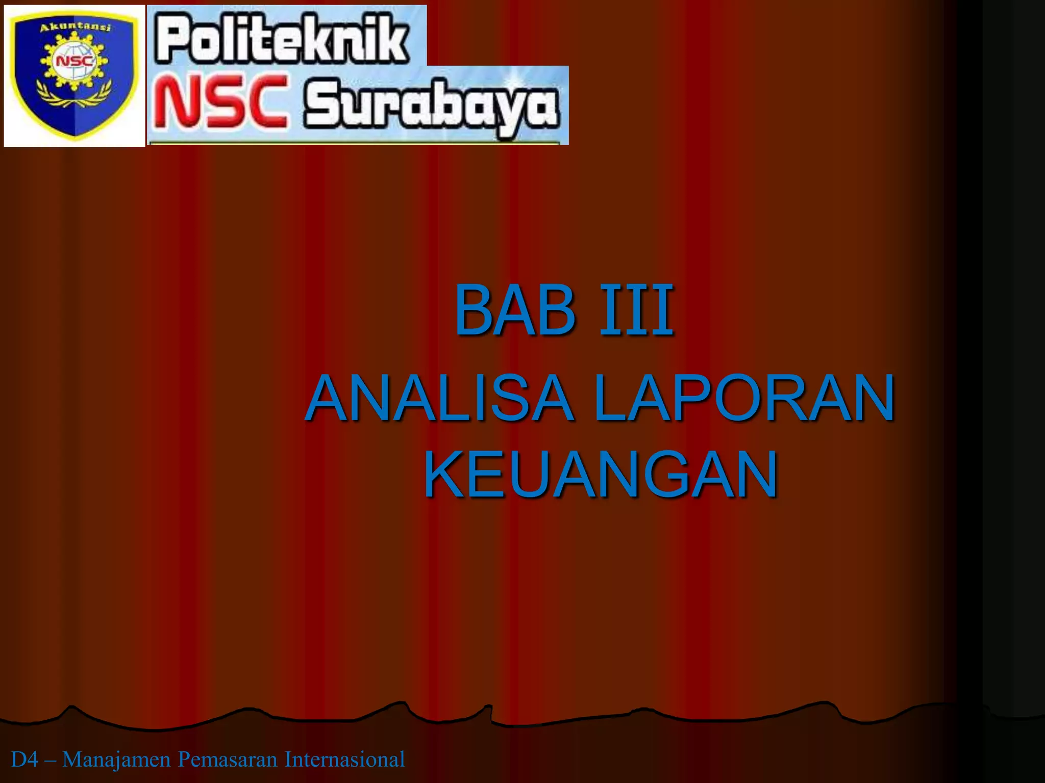 Bab 3 analisa laporan-keuangan | PPT