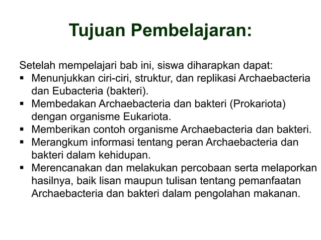 Archaebacteria dan Eubacteria | PPT