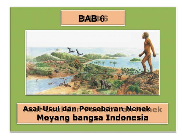 Bab 3 asal usul persebaran nenek moyang | PPT