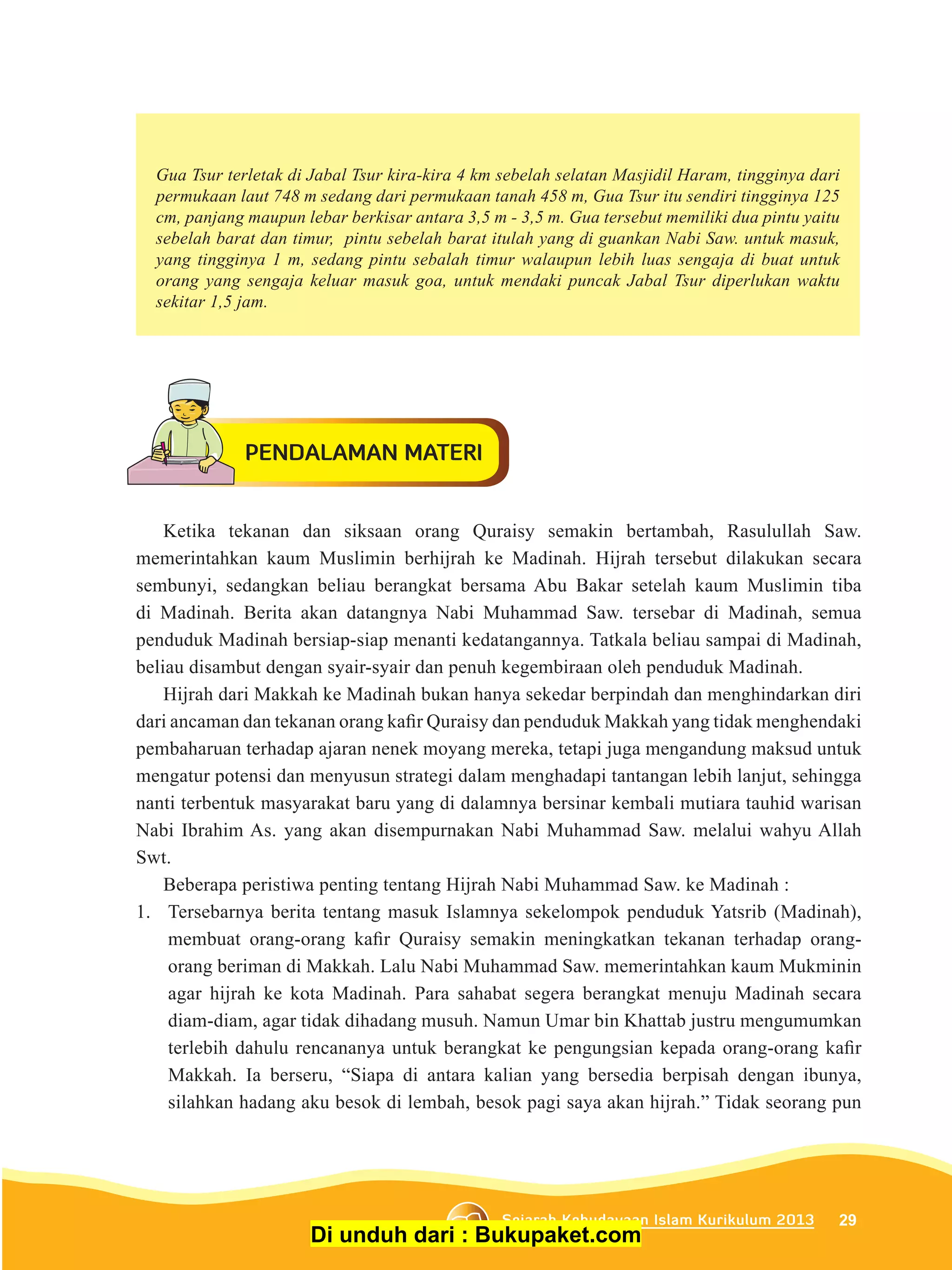 Bab 3 dakwah rasulullah pada periode madinah | PDF