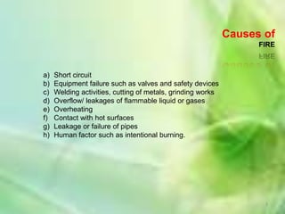 Bab 3 fire safety | PPTX | Chemistry | Science