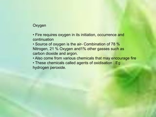 Bab 3 fire safety | PPTX | Chemistry | Science