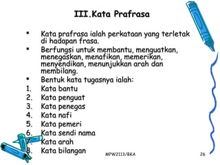 Bab 3 Golongan kata | PPT