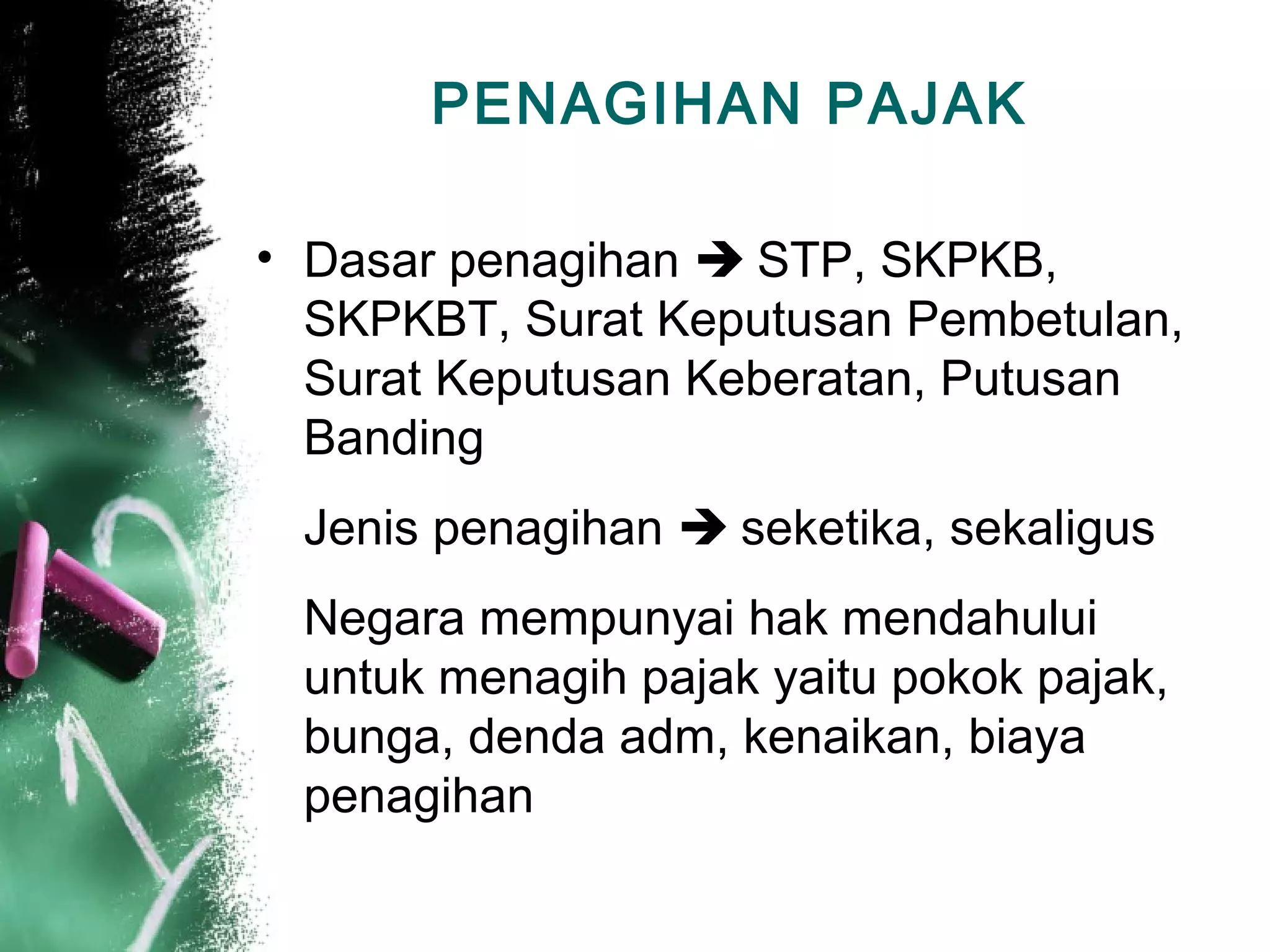 Hak dan Kewajiban Wajib pajak | PPT